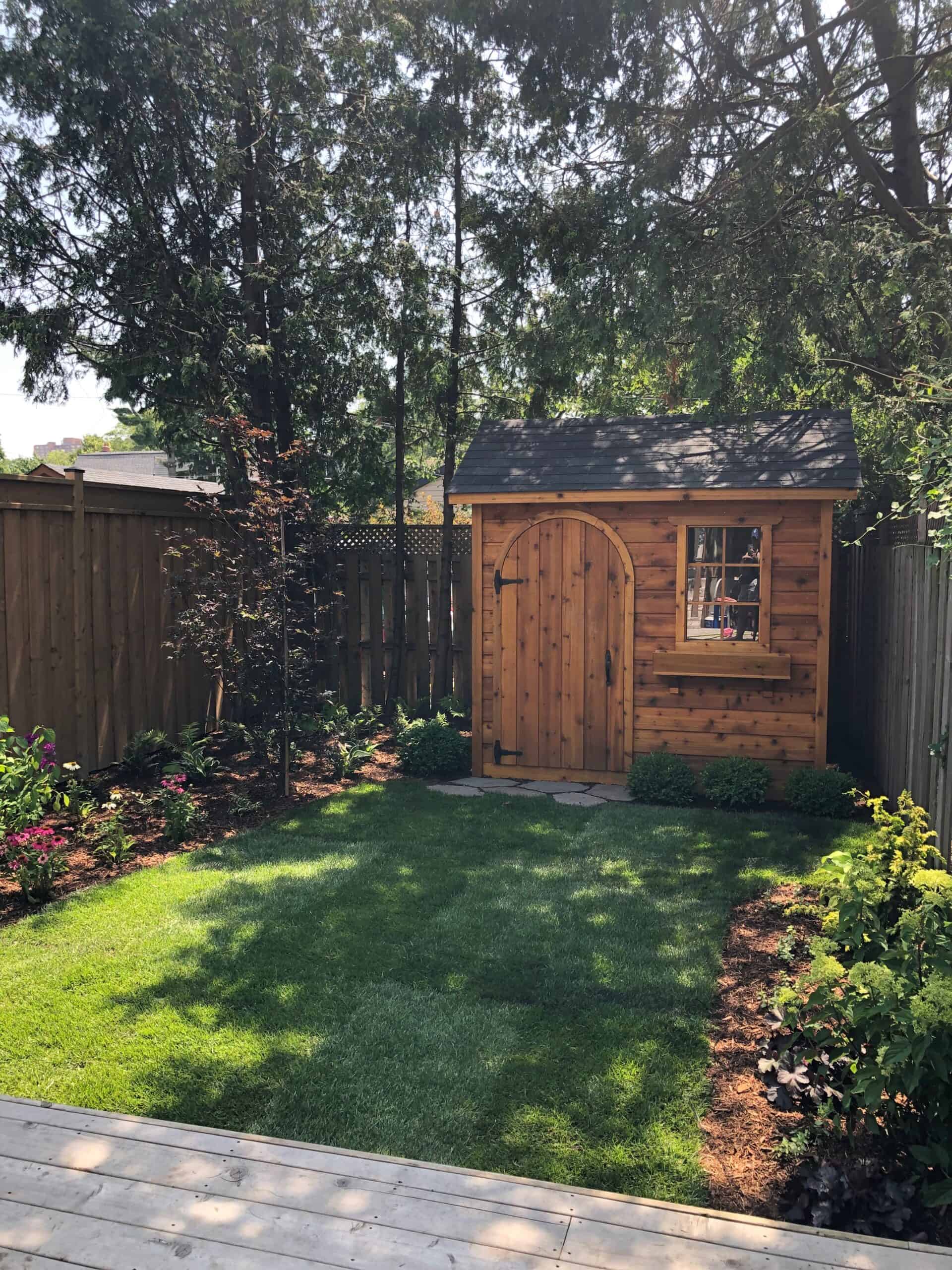 Ben And Mary's DIY Backyard Shed Installation - Summerstyle