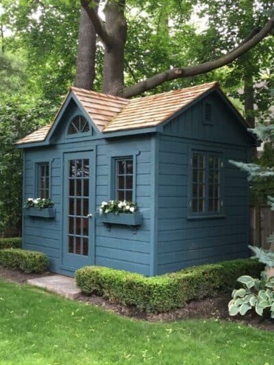 How-To Choose an Attractive Color Scheme for Your Shed - Summerstyle